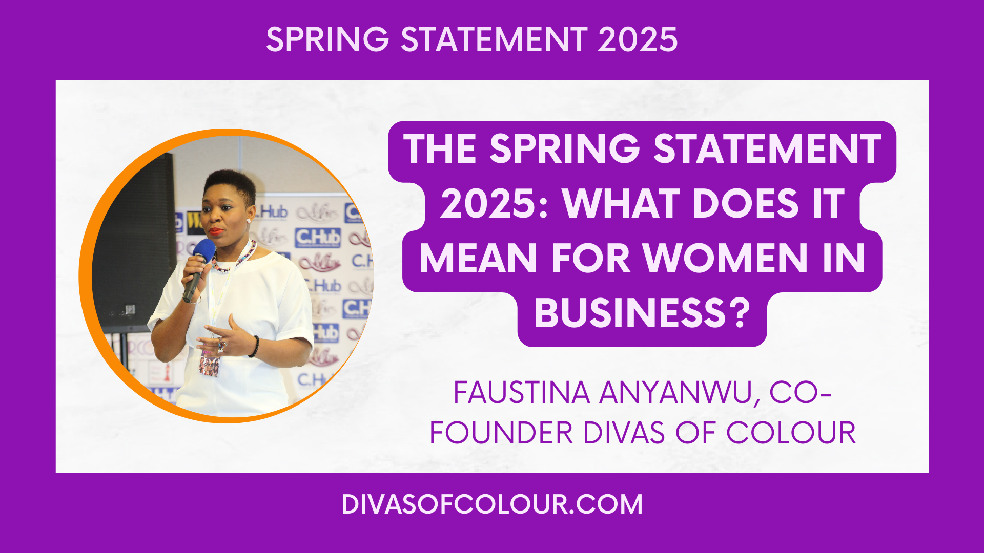 Spring Statement 2025: What Does it Mean for Women in Business? - Divas ...