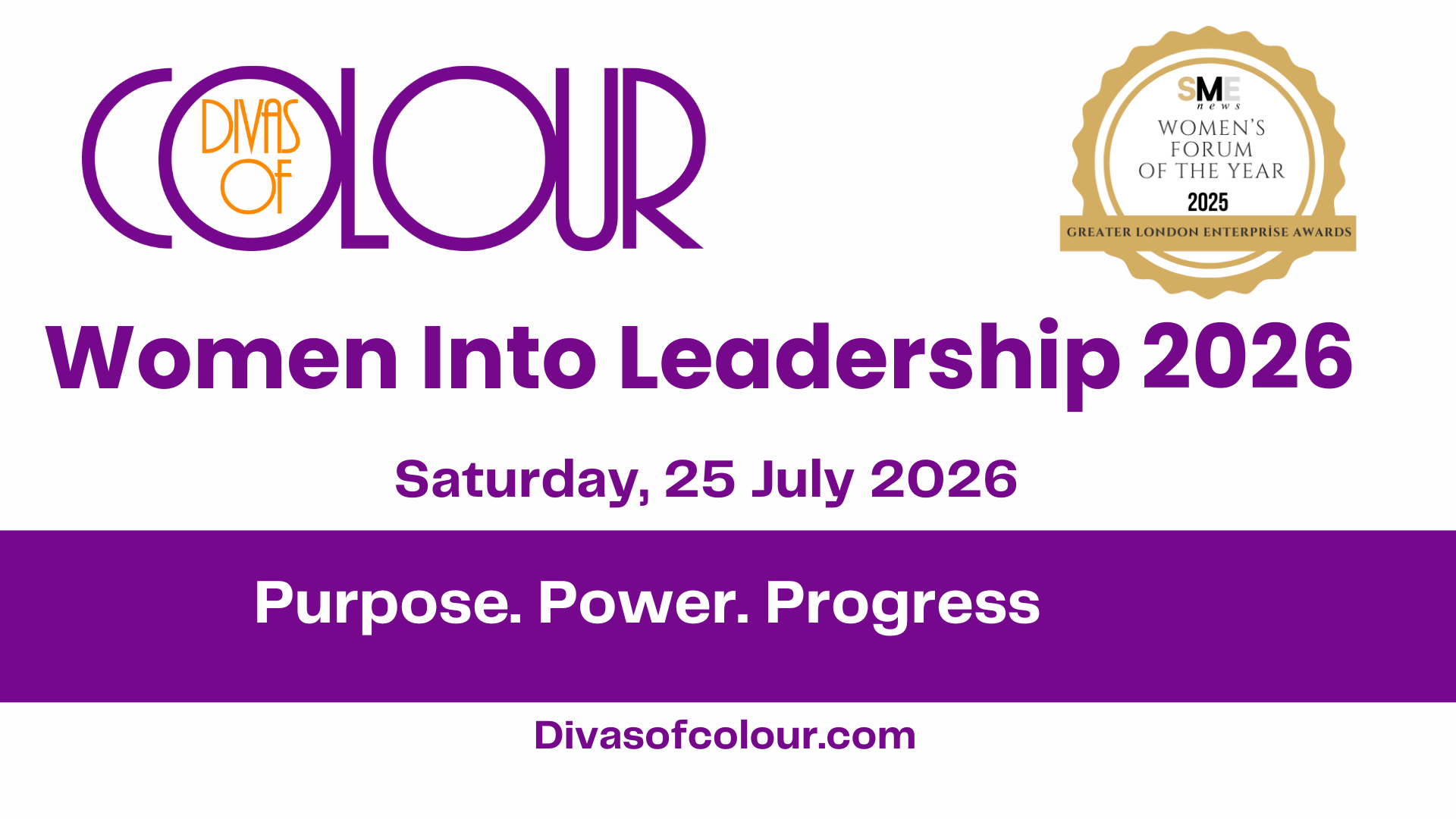 Women into Leadership Conference 2026 - Divas of Colour Forum
